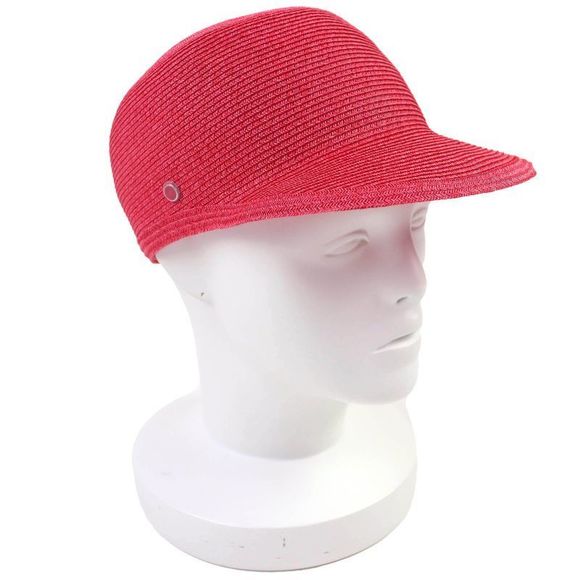 Hermes | Accessories | Hermes 2235n Emma Cap Geraniumroseorange Crudo ...